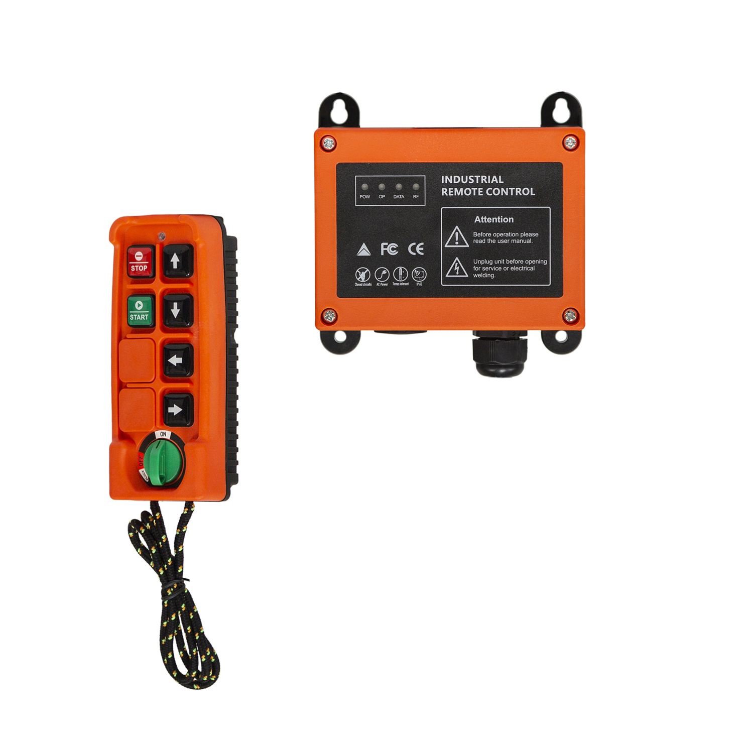 Pro Wireless remote control kit for PWA series 4 ways 220V - Fortis ...