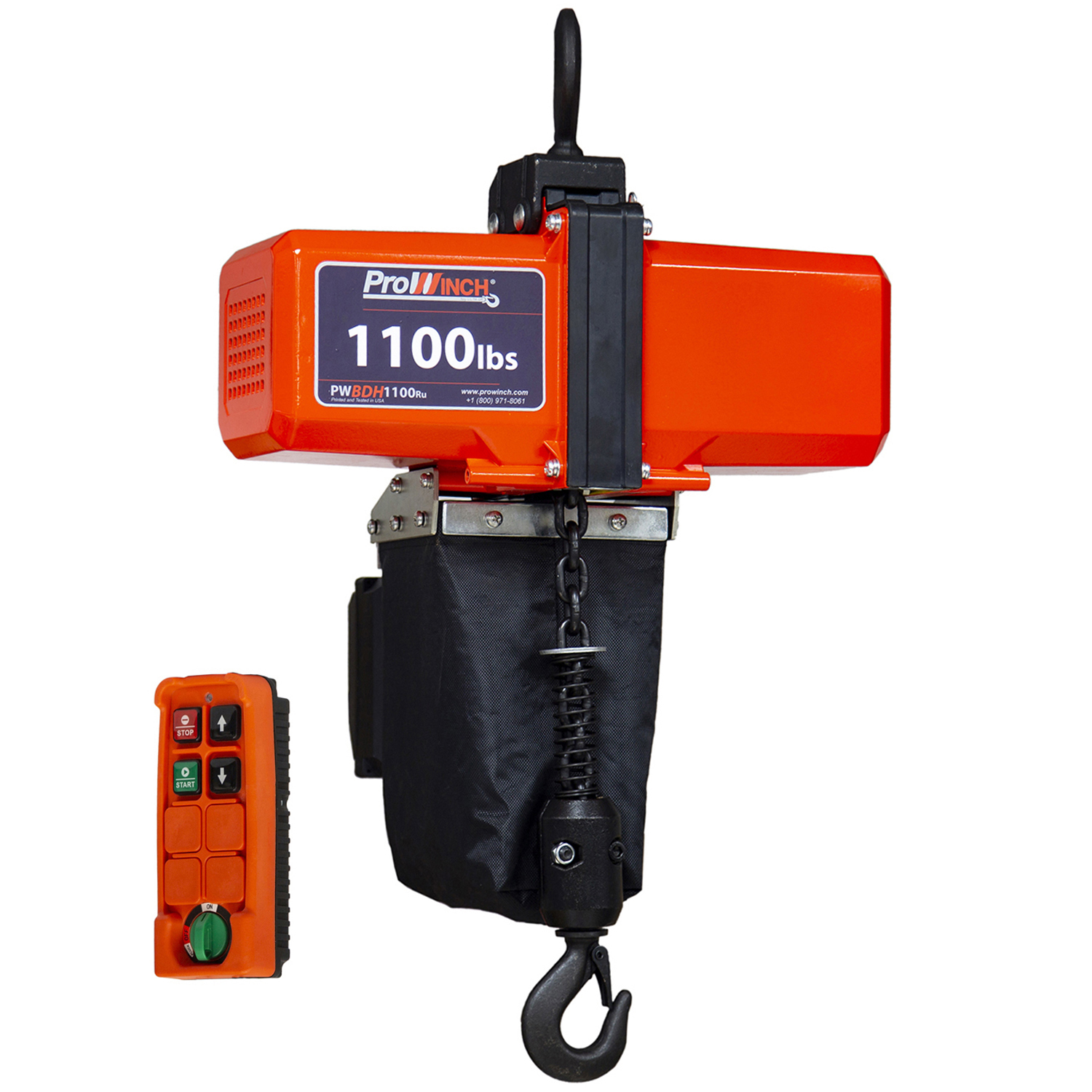 Electric Hoist 110v Remote Control