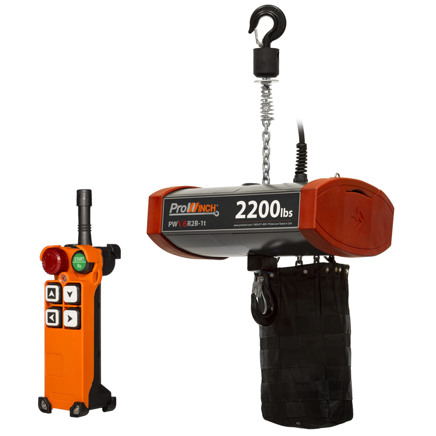 1 Ton Stage Hoist 82 ft 220V 60HZ 3 Phase Wireless and link programable ...